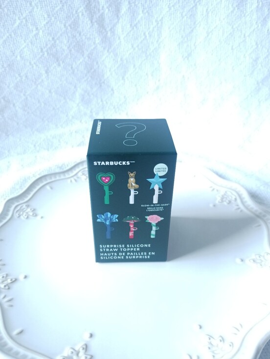 Starbucks | Dining | Starbucks Surprise Silicone Straw Topper Mystery ...